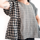 Collage Gather Top - PDF Sewing Pattern – sewecofabrics