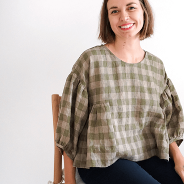 Collage Gather Top - PDF Sewing Pattern