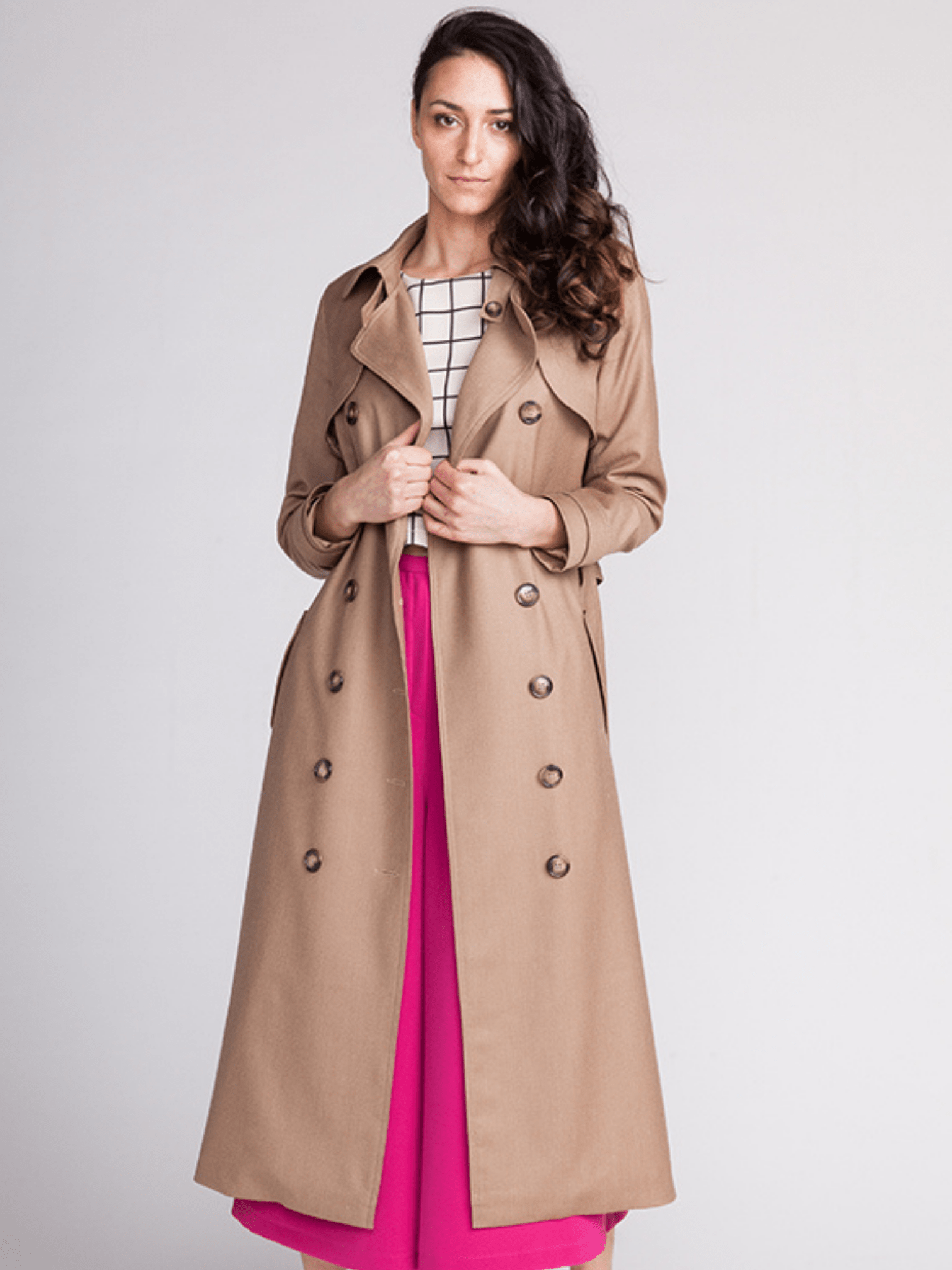 Isla Trench Coat - PDF Sewing Pattern – sewecofabrics
